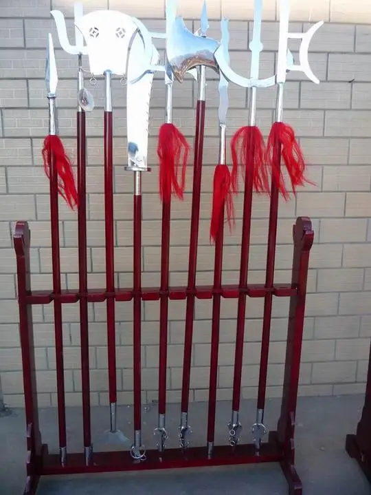 Wushu Weapon Racks Sword Stands Kung fu big rack martial arts racks ...