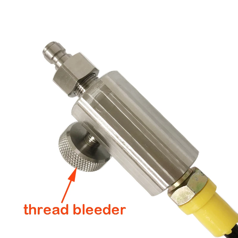 Other Outdoors - PCP Paintball Bleed Valve Station with HPA Hose ...