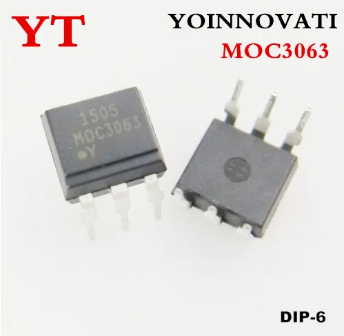 ! 50PCS MOC3063 MOC3063M MOC3063 M MOC 3063 3063M DIP 6 IC best quality ...