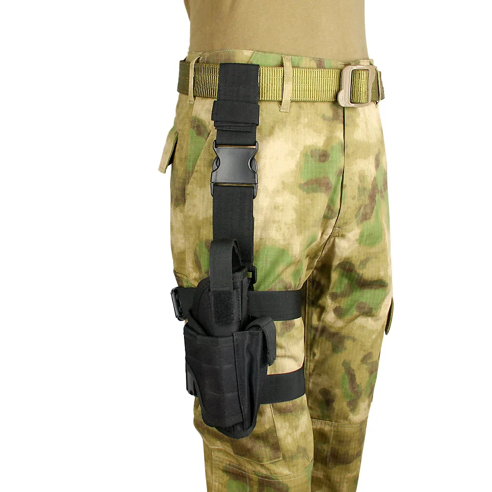 PPT 600D Thigh Drop Leg Holster Waterproof 20L Military Nylon Holster ...