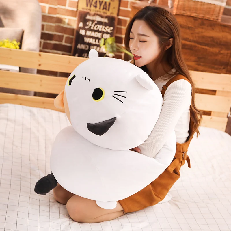 Shiba Inu Totoro Big Large Stuffed Plush Toy Pillow - KawaiiMerch.com