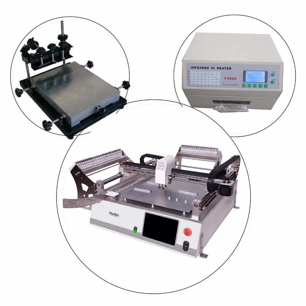 Small Smt Pcb Prototype Machine Neoden Smt Line - Pneumatic Tools ...