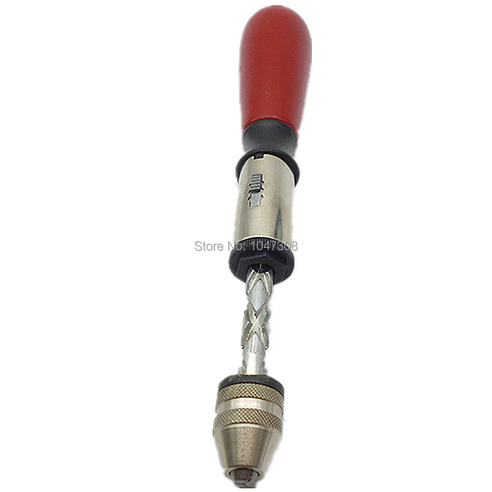 Mini Hand Push Drill Chuck Model Wood Hand Drill Tool With Spring ...