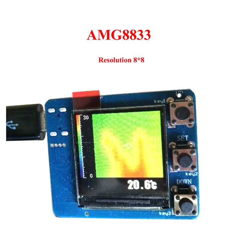 AMG8833 IR 8x8 Resolution Infrared Thermal Imager Array Temperature ...