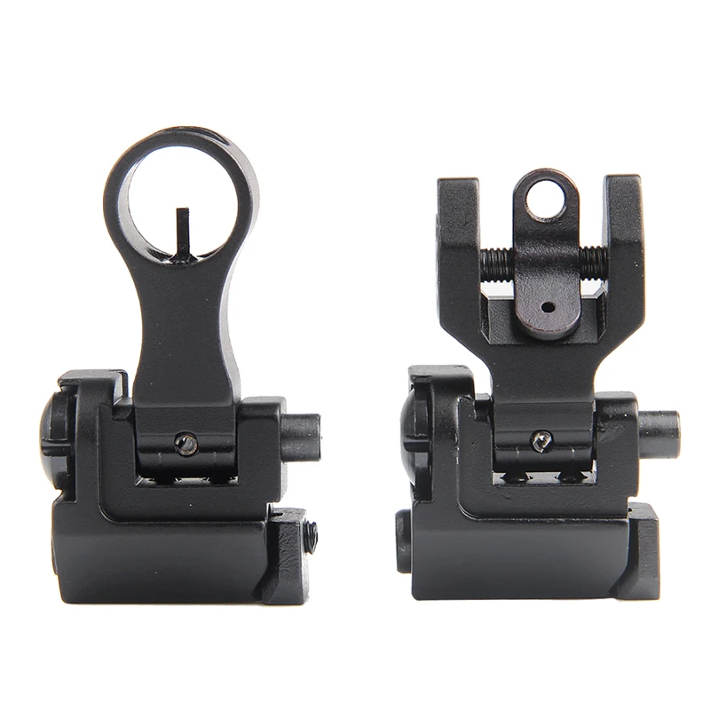 Tactical Rear Sight Front Black Color for Hunting Airsoft Gun ...