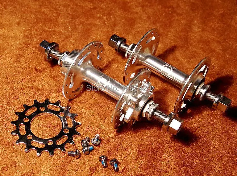 NOVATEC Fixed Gear Lock Hubs.Prevent Slippery Cog Single Speed Hubs ...
