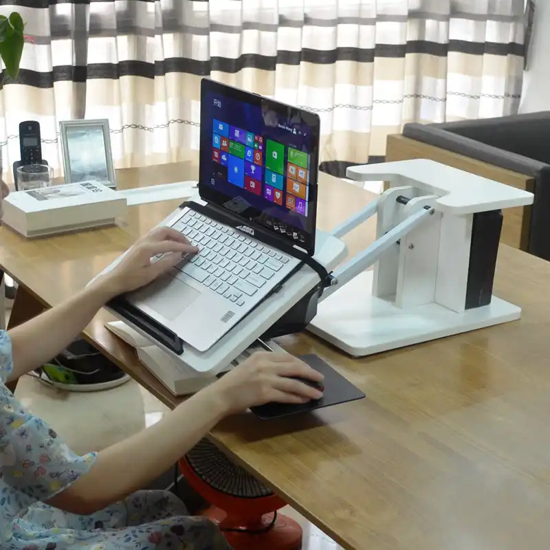 Kesrer 01 Full Motion Long Arm Multifunctional Moving Laptop Desk Sofa ...