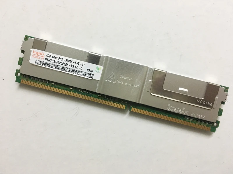 하이닉스 4GB 4RX8 DDR2 667MHz PC2 5300F FBD ECC FB DIMM RAM 8 용 서버 메모리 ...