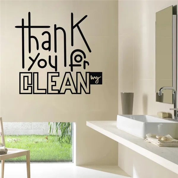 Thank-You-for-Cleaning-Vinyl-Wall-Quotes-Removable-Stickers-Home-Decor ...