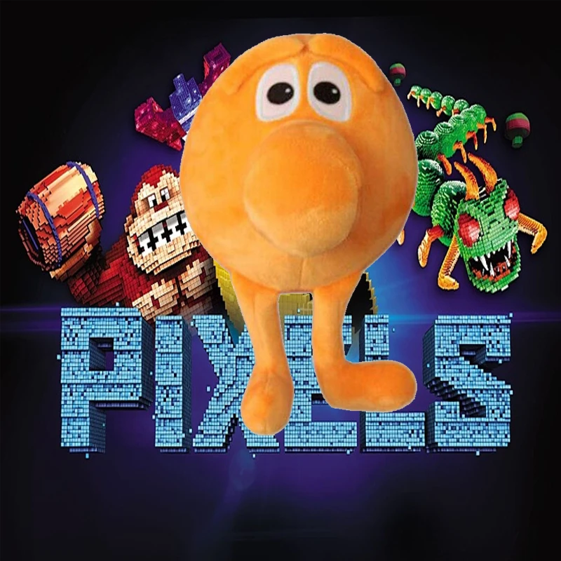 Brand-New-2015-Hot-Movie-PIXELS-Q-Bert-Qbert-Stuffed-Toy-Doll-20CM ...