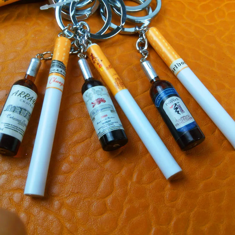 Fashion Men Gift Key Chains | Gifts Friends Men | Cigarette Key Chains ...