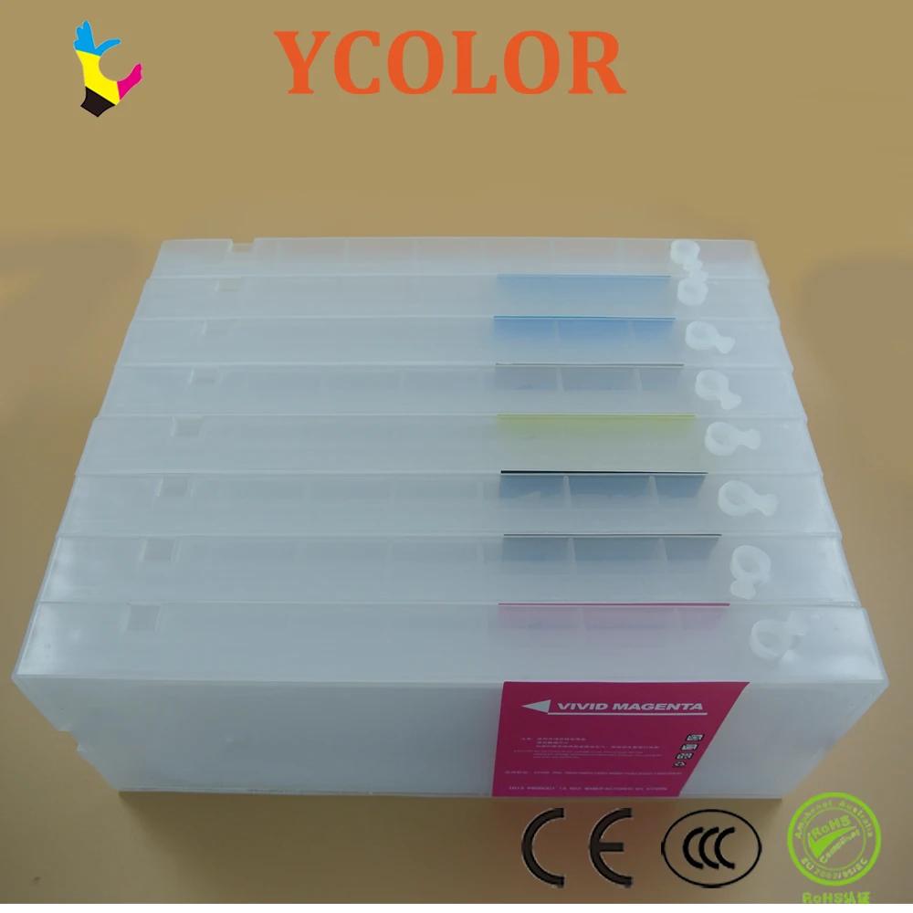 8-PCS-Refillable-ink-cartridge-for-Epson-7800-9800-7880-9880-7450-9450 ...