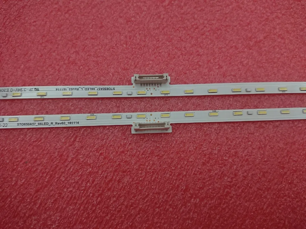 LED-Backlight-Strips-For-Sony-KD-65XE7096-XBR-65X850E-STO650A57-66LED-R-L-056380310061R721-760 ...