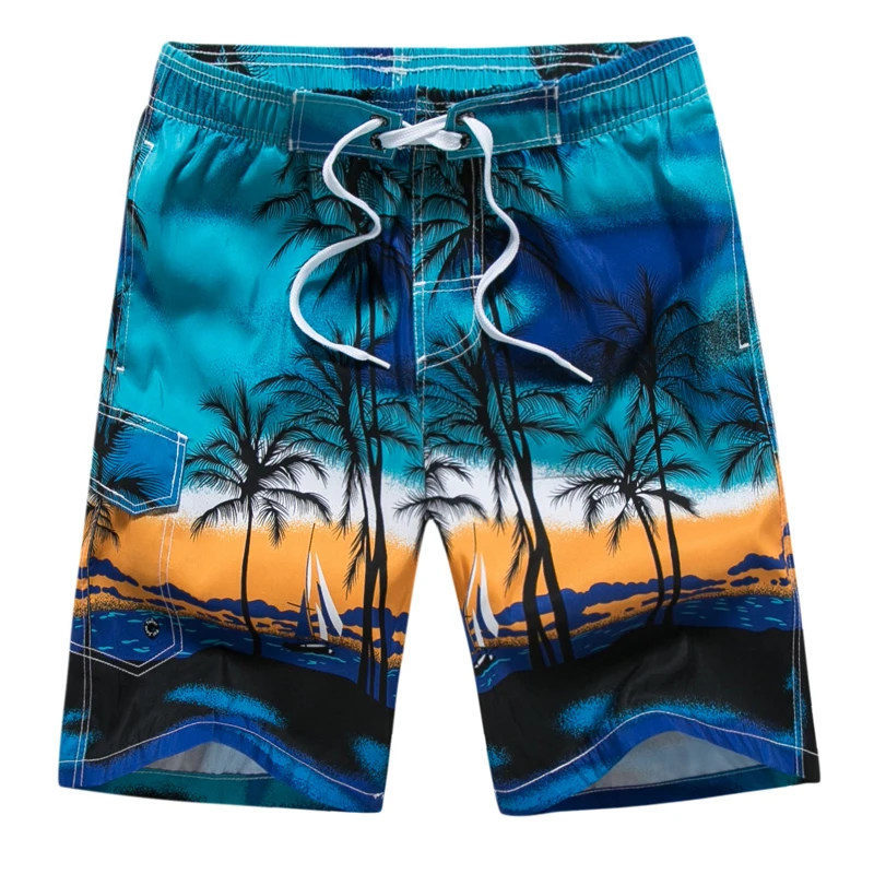 2017 New Men Surf Shorts Mens Boardshorts Plus Size Swimwear Summer