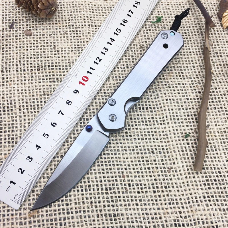 Chris Reeve Lâmina Folding Knife, Camping Sobrevivência Facas de ...