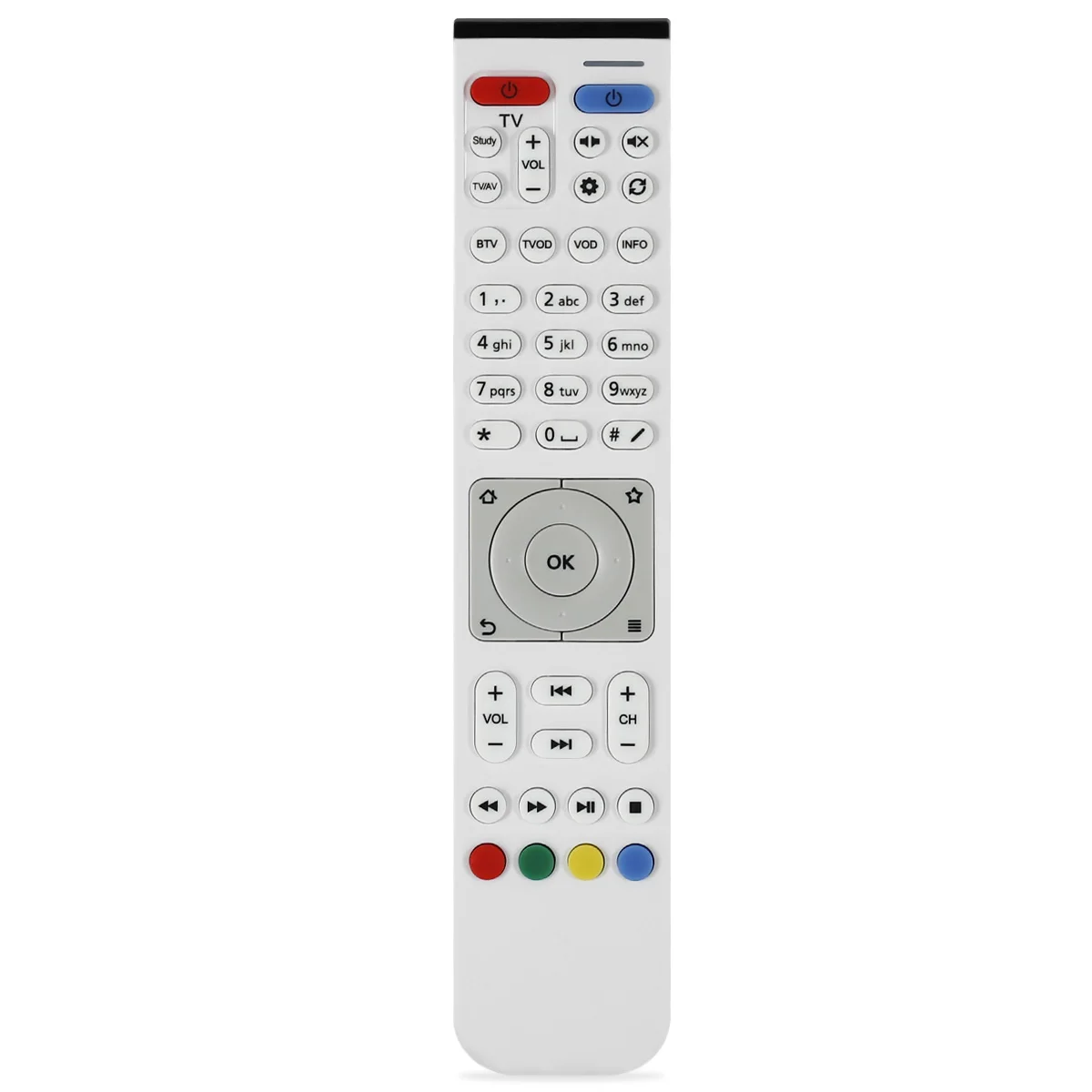 New Remote Control For Ptelsmart Ptclsmart Set-top-box Iptv Tv ...