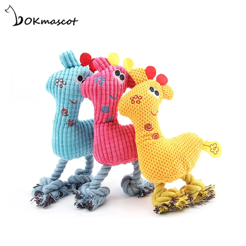 Vokmascot Doy Toys Funny Puppy Cat Chewing Playing Pet Squeaker Squeaky ...