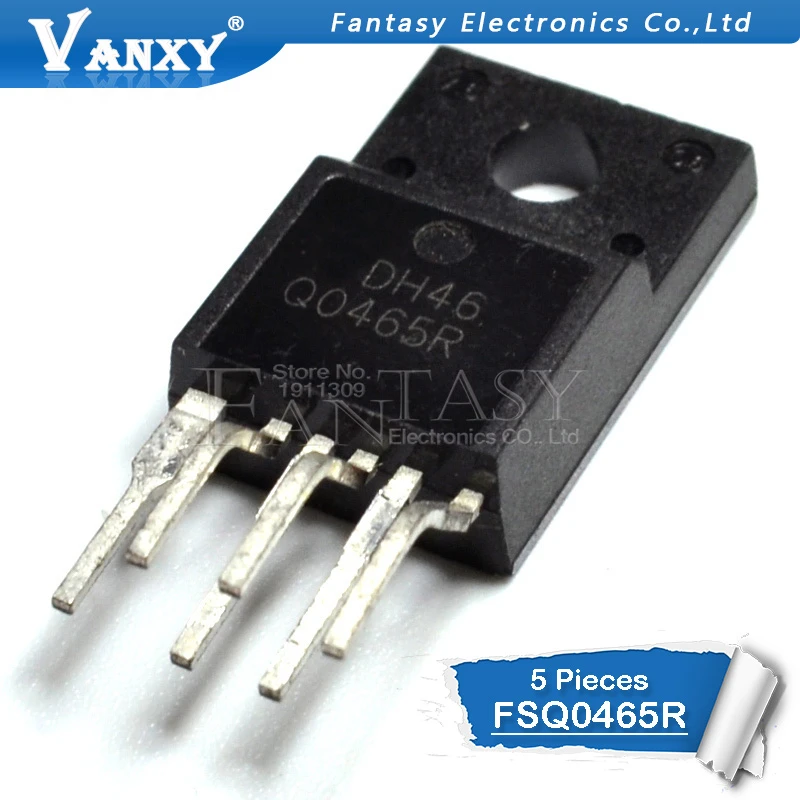 5pcs Q0465R TO220F 6 FSQ0465RS TO 220F FSQ0465 Q0465RS FSQ0565R ...