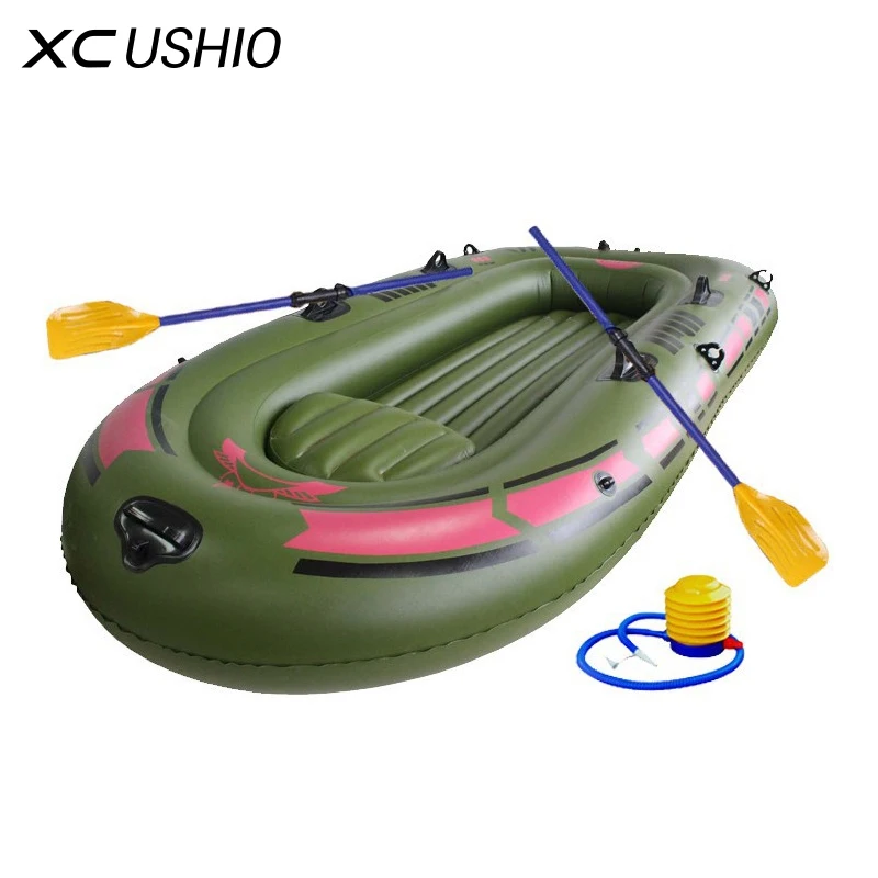 2-3-Person-Inflatable-Rowing-Boat-Bearing-250KG-Durable-PVC-Rubber ...