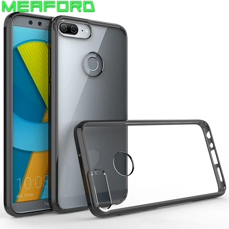For huawei honor 9 lite phone case Luxury Soft TPU Silicone Hard PC ...