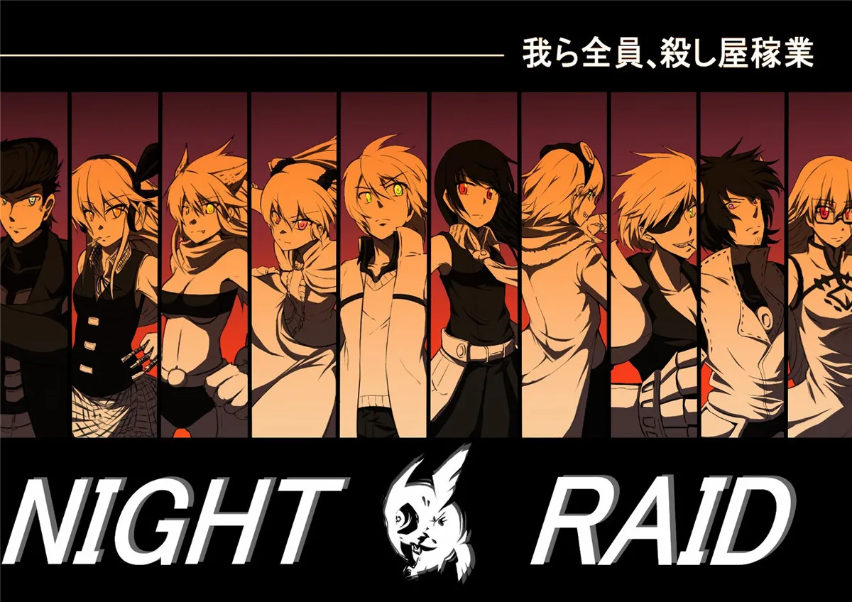 Night Raid Akame Ga Kiru Wallpaper