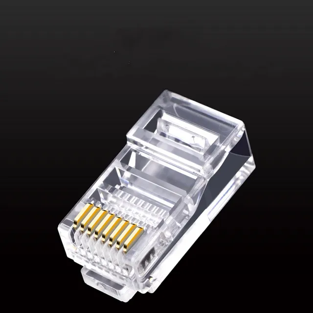 Aliexpress.com : Buy Network gold plated crystal head RJ45 network ...