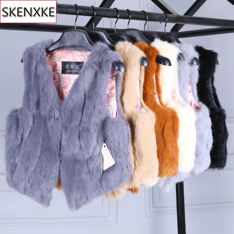 2024-Hot-Sale-Women-Real-Genuine-Rabbit-Fur-Vest-Fashion-100-Real ...