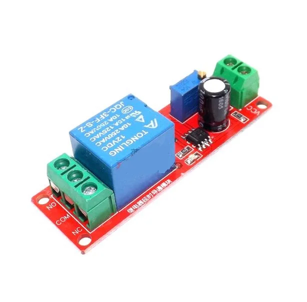 Ne555 Timer Switch Adjustable Module Time Delay Relay Module Dc 12v ...