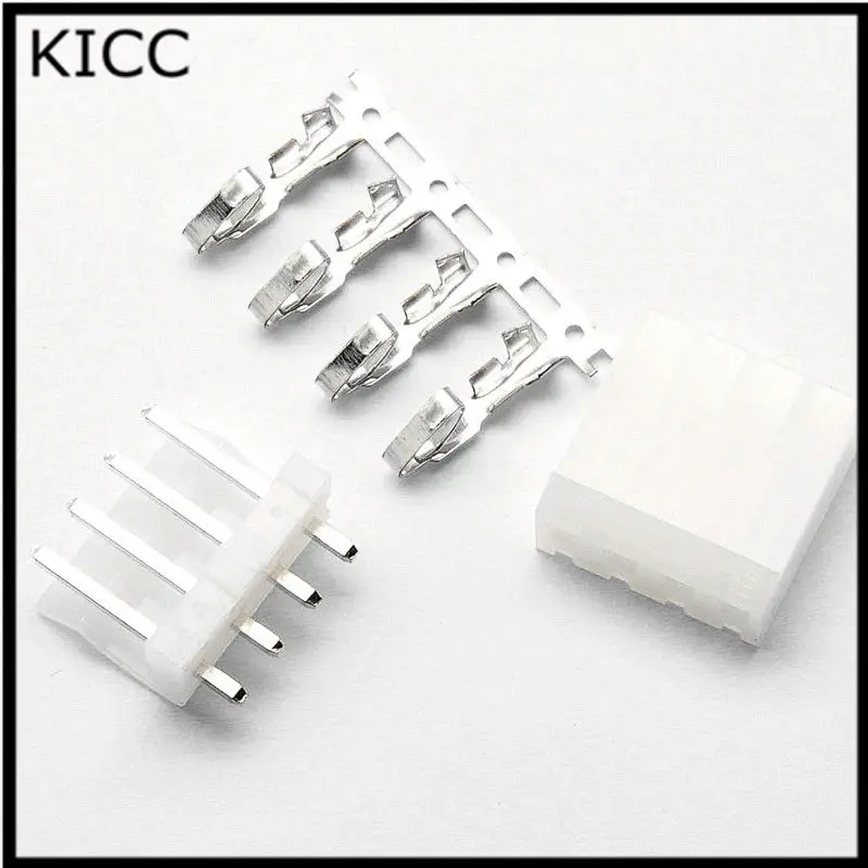 Ch3.96 3p conector de pino reto terminal ch 3.96mm 3 pinos conector plugue + soquete + lingueta ...