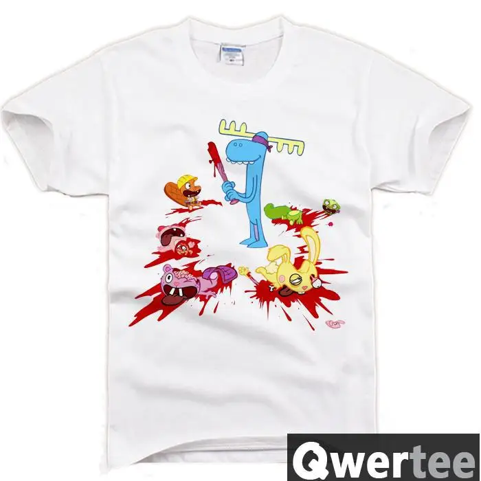 Lumpy Kill Them All Print Happy Tree Friends HTF Fashion Free Shipping ...