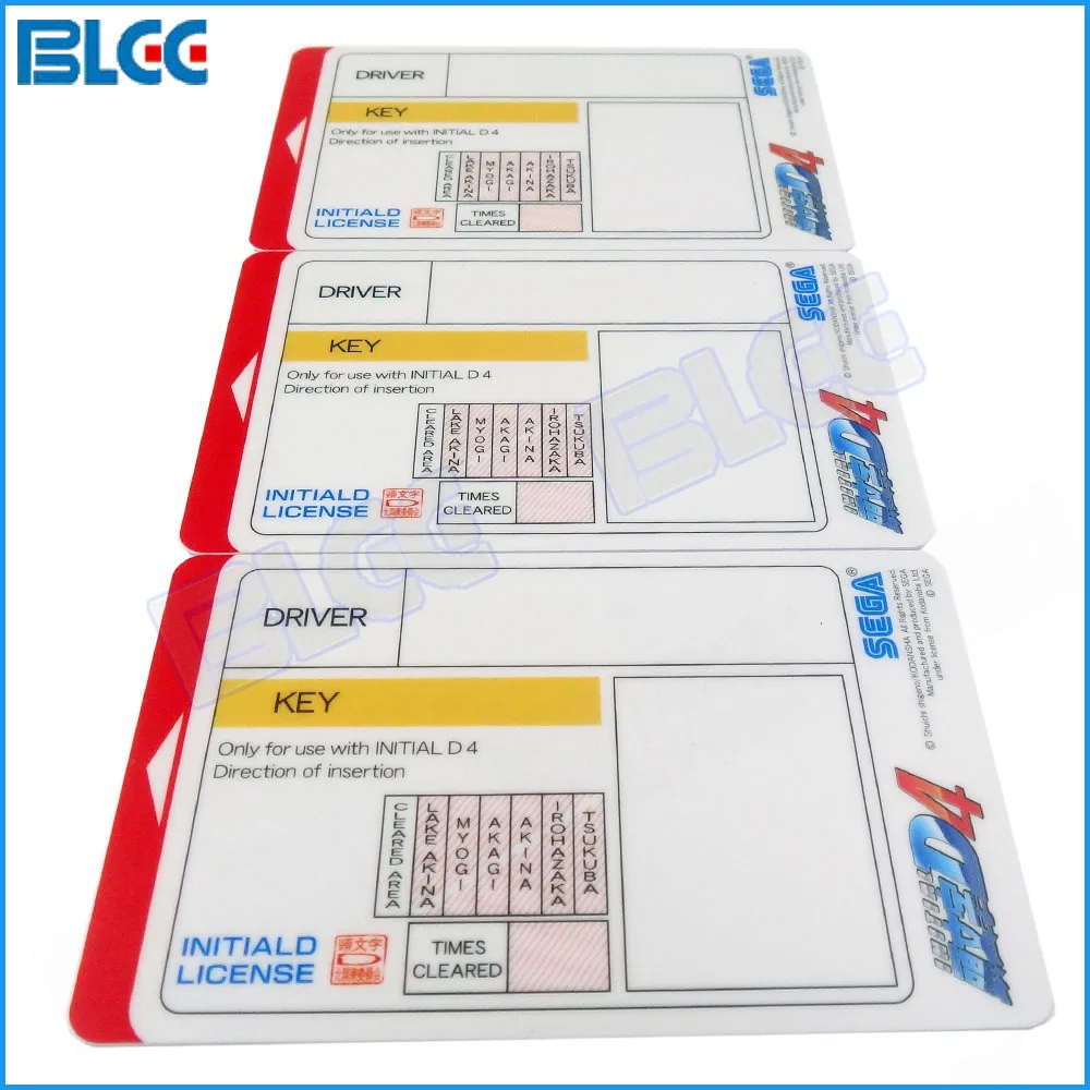 50pcs Original Initial D4 Memory Card for Initiald D Car Arcade Car ...