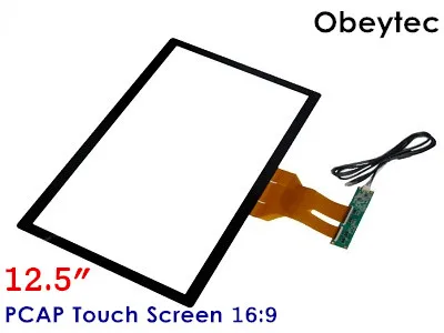 Obeytec 12.5" Projection Capacitive Touch Screen, Plug And Play, Wide ...