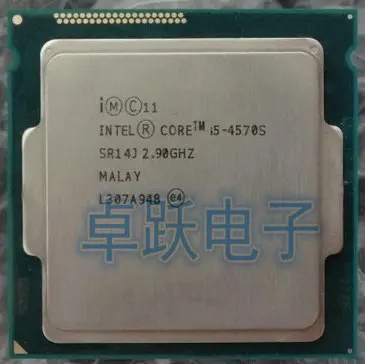 Processador de cpu quad core, 4570s original i5 2.9ghz lga 1150 22nm ...