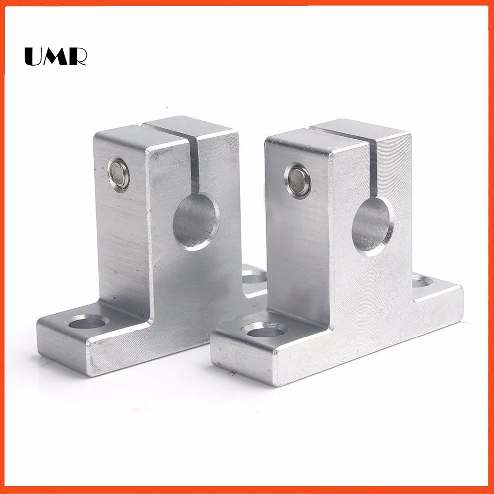 4pcs /lot SK20 SK Stand UP SHAFT Support cnc linear axis support base ...