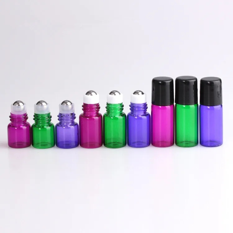 1000pcs-Colorful-Small-Container-Roll-on-Bottle-for-Essential-Oil ...