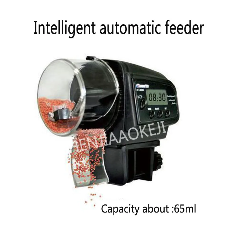 Timed automatic feeder Electronic intelligent fish tank feeding machine ...