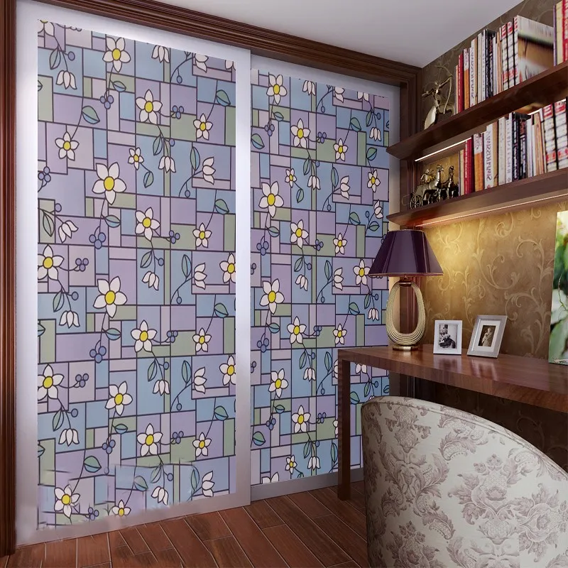 Self-Adhesive-Gluey-Privacy-Glass-Sticker-Window-Decals-Frosted ...