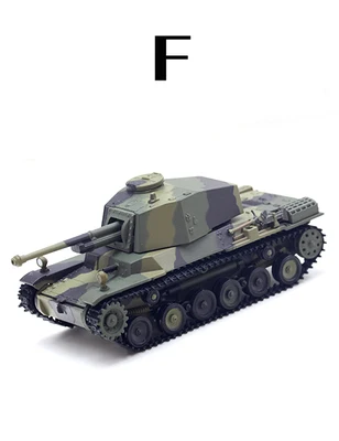 1:72 Assembly Mini Tank Model Toy Cars World War II German Military ...