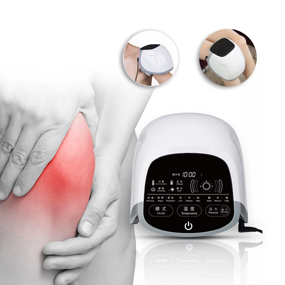 Infrared Heated Knee Physiotherapy Vibration Massager Knee Joint ...