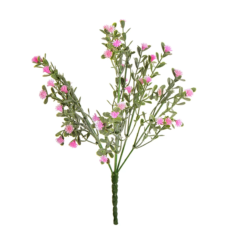 7 Forks Artificial Flock Gypsophila Flower Babysbreath Simulation ...