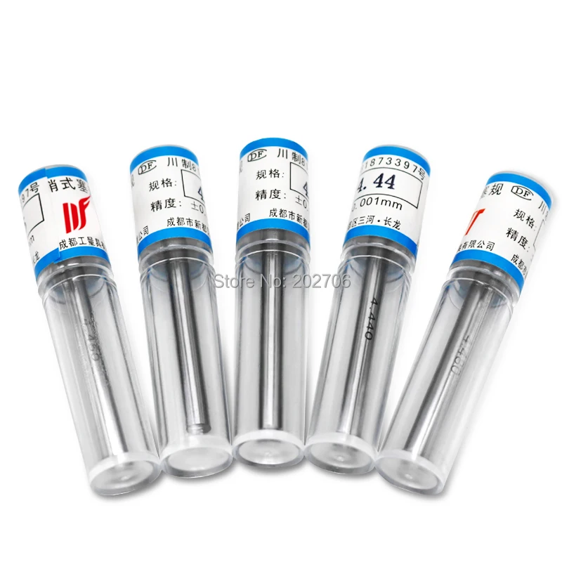 5pcs/lot 0.1 0.49mm 0.5 5.99mm 6 9.99mm Cylindrical Pin gauge Smooth ...