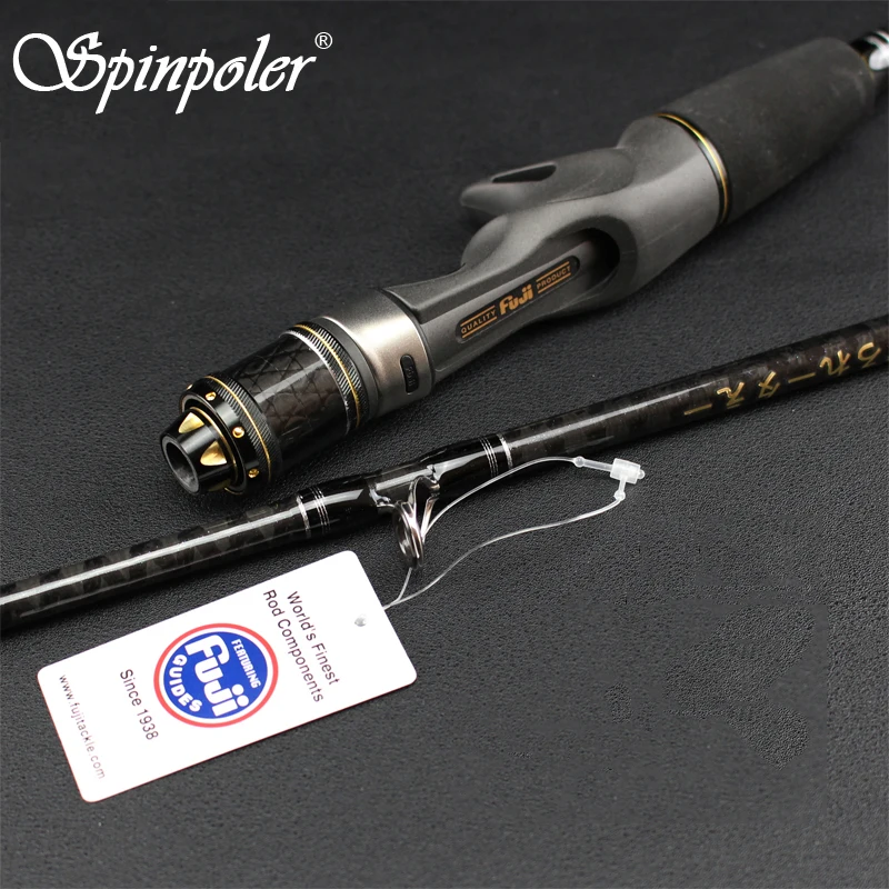 Aliexpress.com : Buy 2018 Saltwater Jigging Rod Fuji 1.95m Baitcast ...