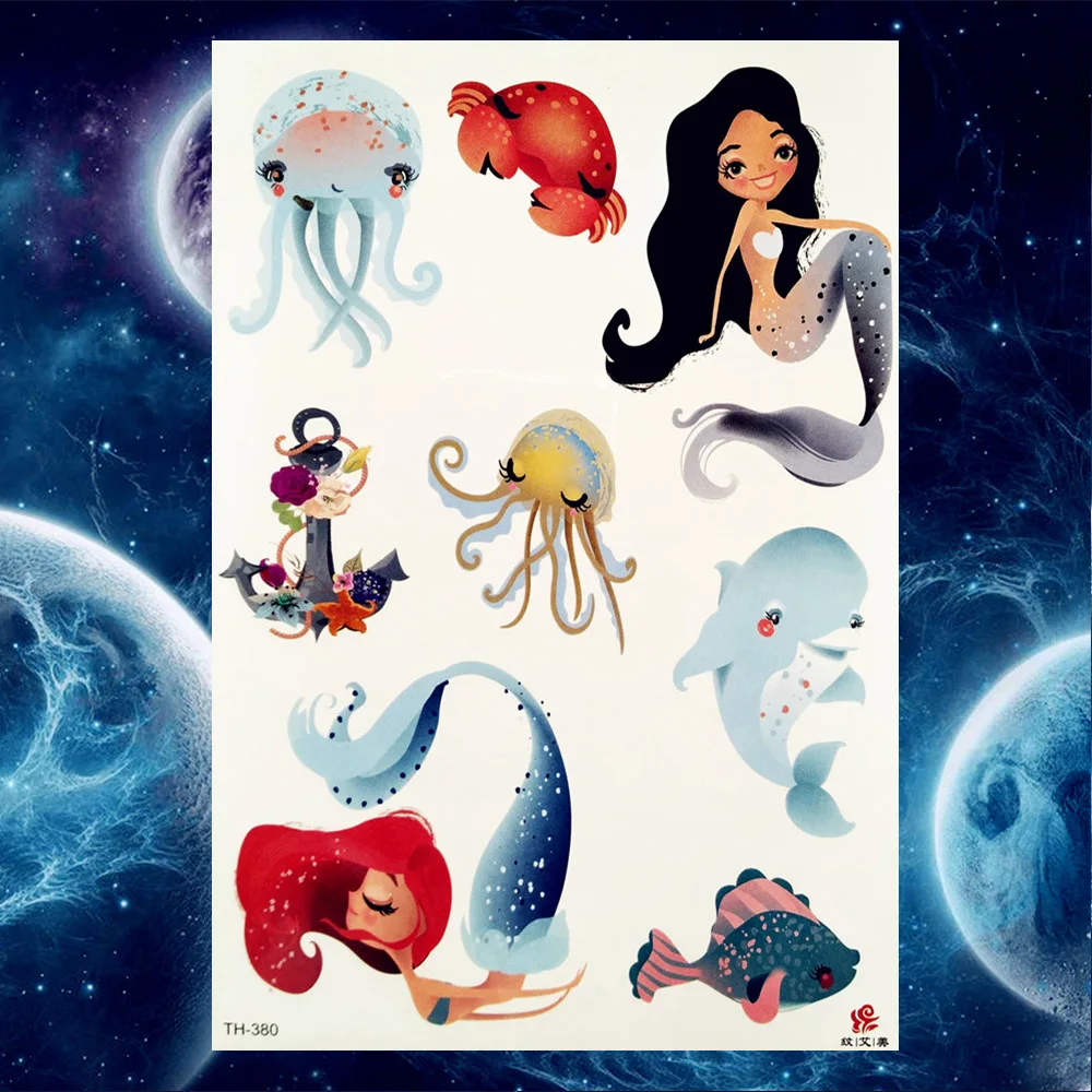 Girl Octopus Tattoos Arm