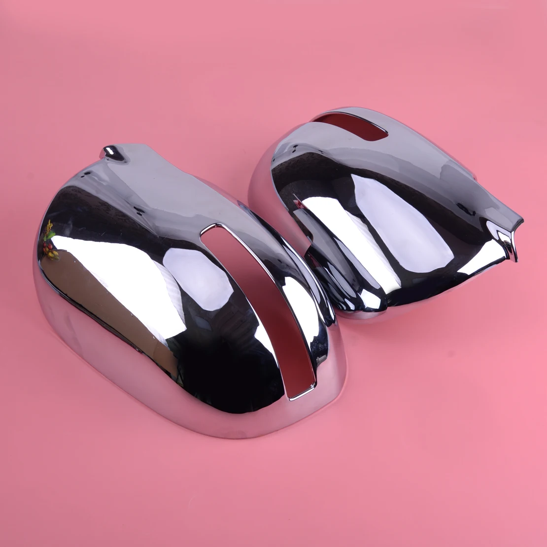 DWCX Chrome Car Side Rearview Mirror Cover Cap Molding Trim ABS Fit For ...