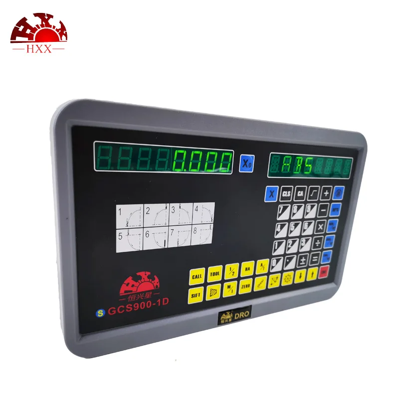 GCSHXX single axis digital readout with one piece optical linear glass ...