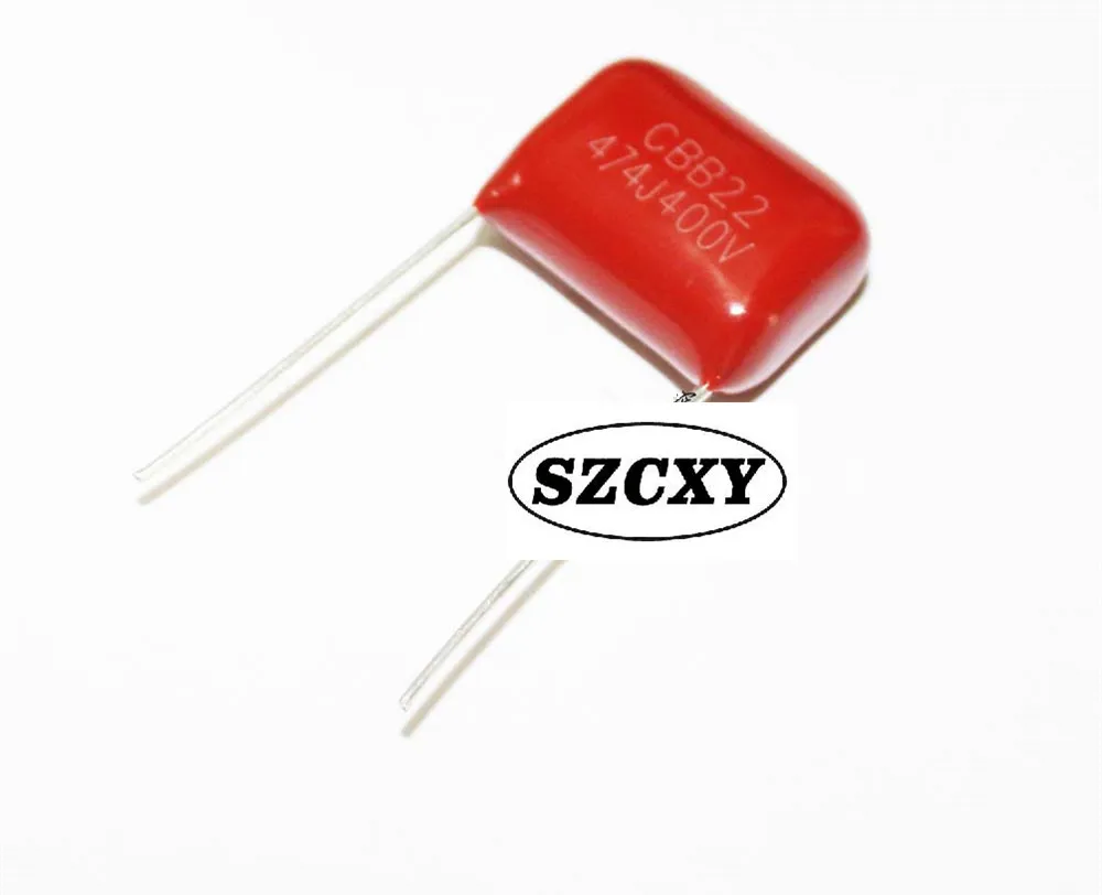 Hot selling ,original 100pcs CBB capacitor 474 400V 474J 0.47uF 470nF ...