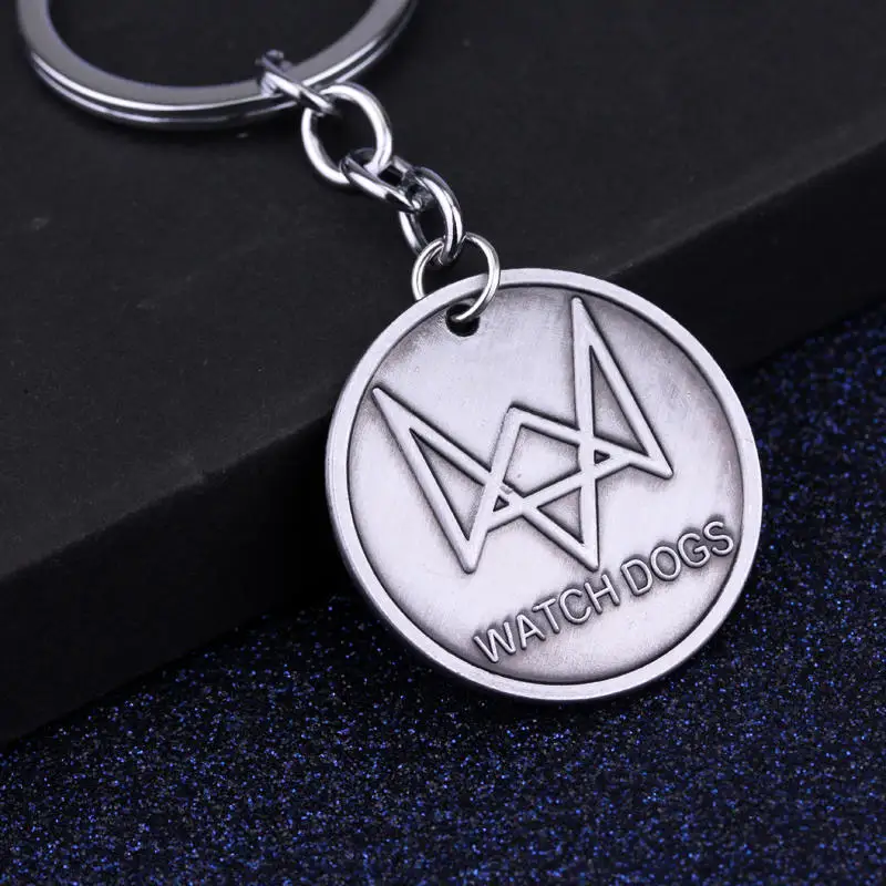 Watch Dogs keychain Fox Logo Key chain Ubisoft Game Accessories Key ...