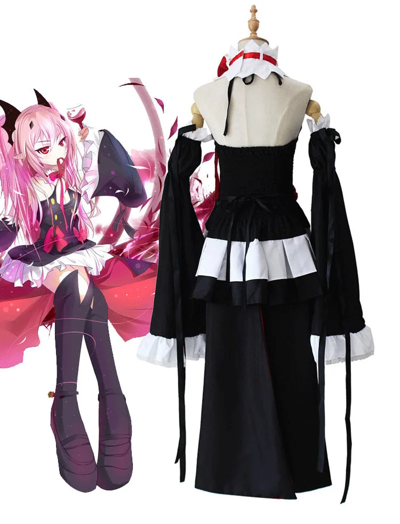 Anime Krul Tepes Cosplay Owari No Seraph Of The End Krul Tepes Wigs ...