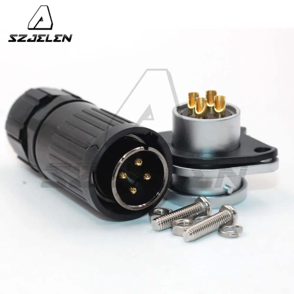 HP20-Series-Waterproof-4-Pin-Eletrical-Connector-Aviation-Automotive ...