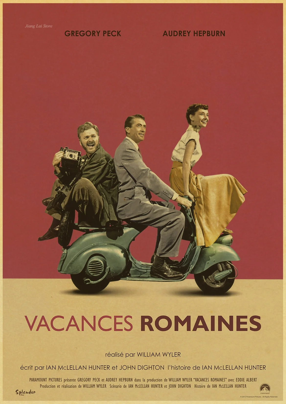 Roman Holiday Audrey Hepburn Poster